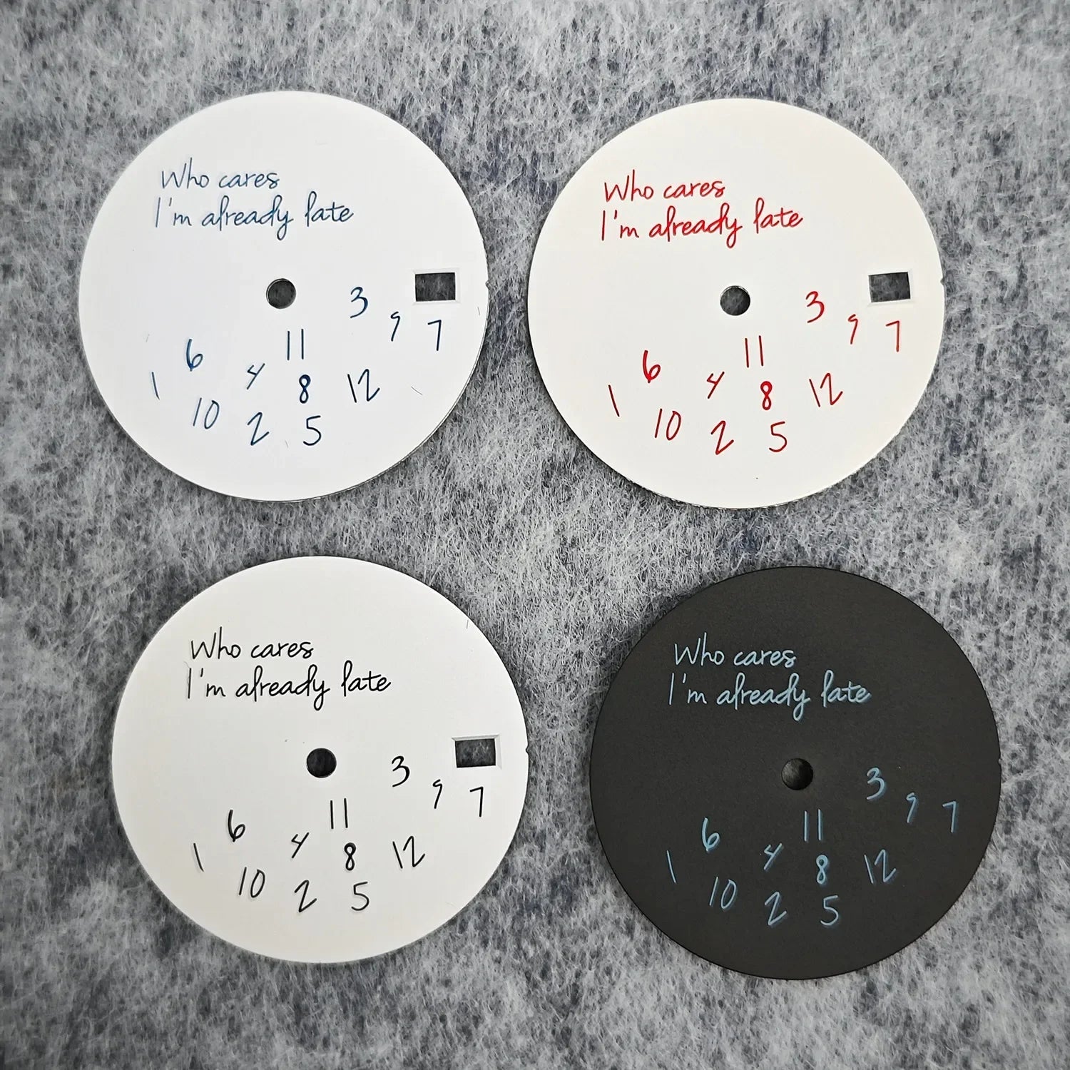 New Log Modified Watch Face 28.5mm DIY Watch Dial Fits NH35/4R36 Movem ...