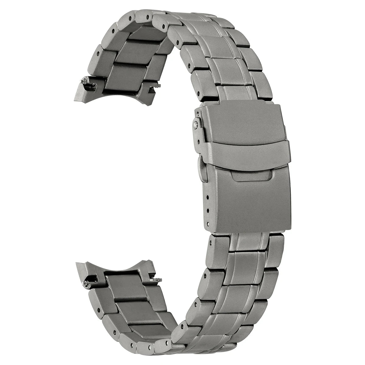 20mm Full Titanium Bands for Watch with Titanium Clasp Bracelet ...