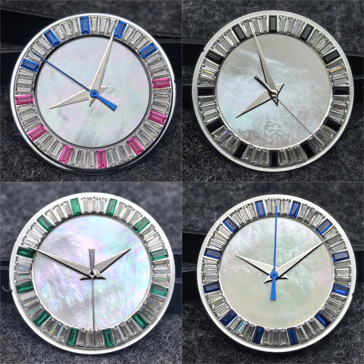 28.5mm Shell Watch Dial with Crystal High Quality Hands No Date No Lum ...