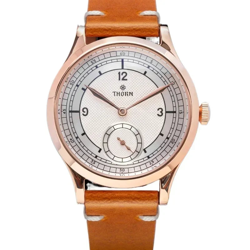 THORN Too1 quartz Sub Second Watch 37mm Case 3ATM AR Sapphire Pilot ...