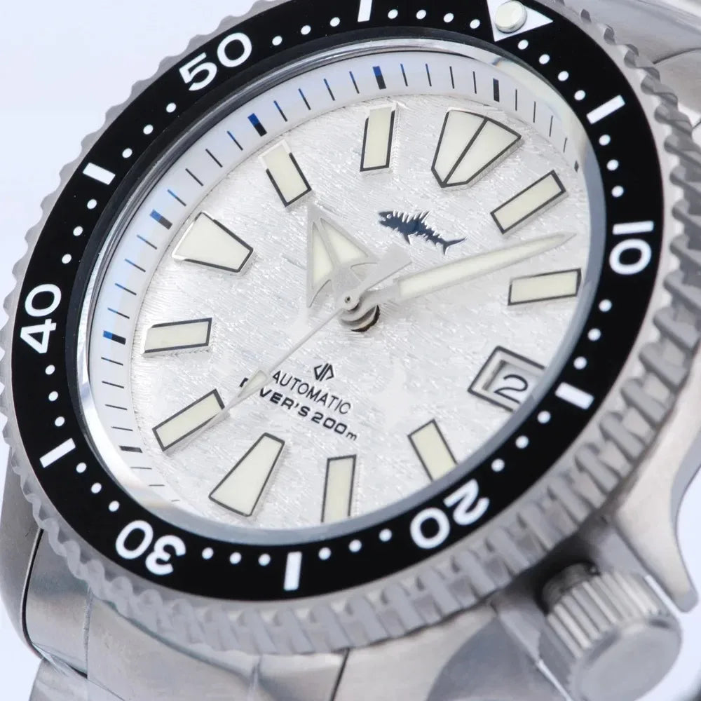 Heimdallr Titanium SKX007 Automatic Mechanical Watch NH35 Movement Sap ...