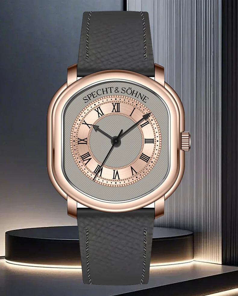 Specht & Söhne 2025 New 35MM Men's Watches Top brand Luxury Vintage Wa ...