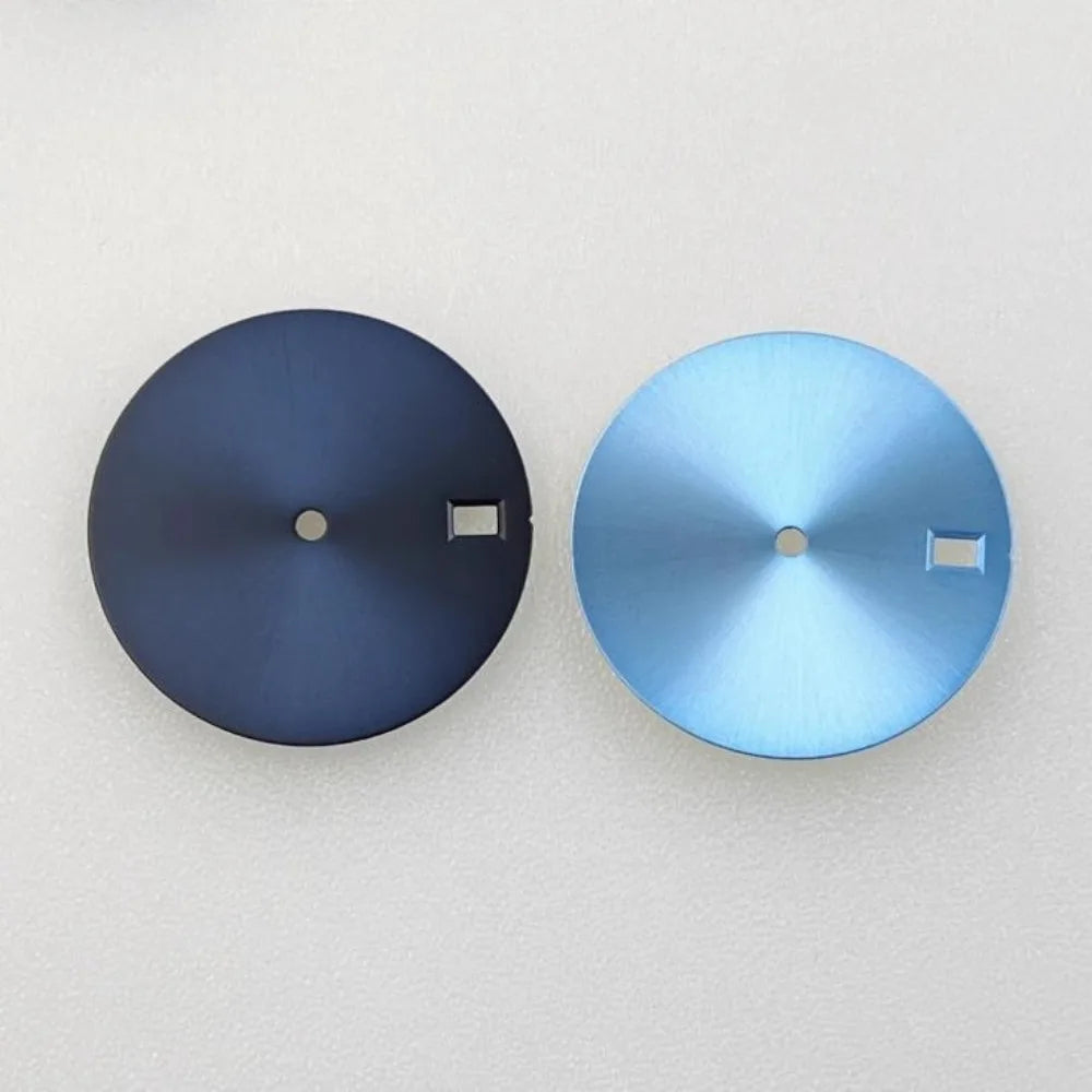 NH35 Dial New DIY 28.5mm Blue Surface with Date – Tandorio Watches