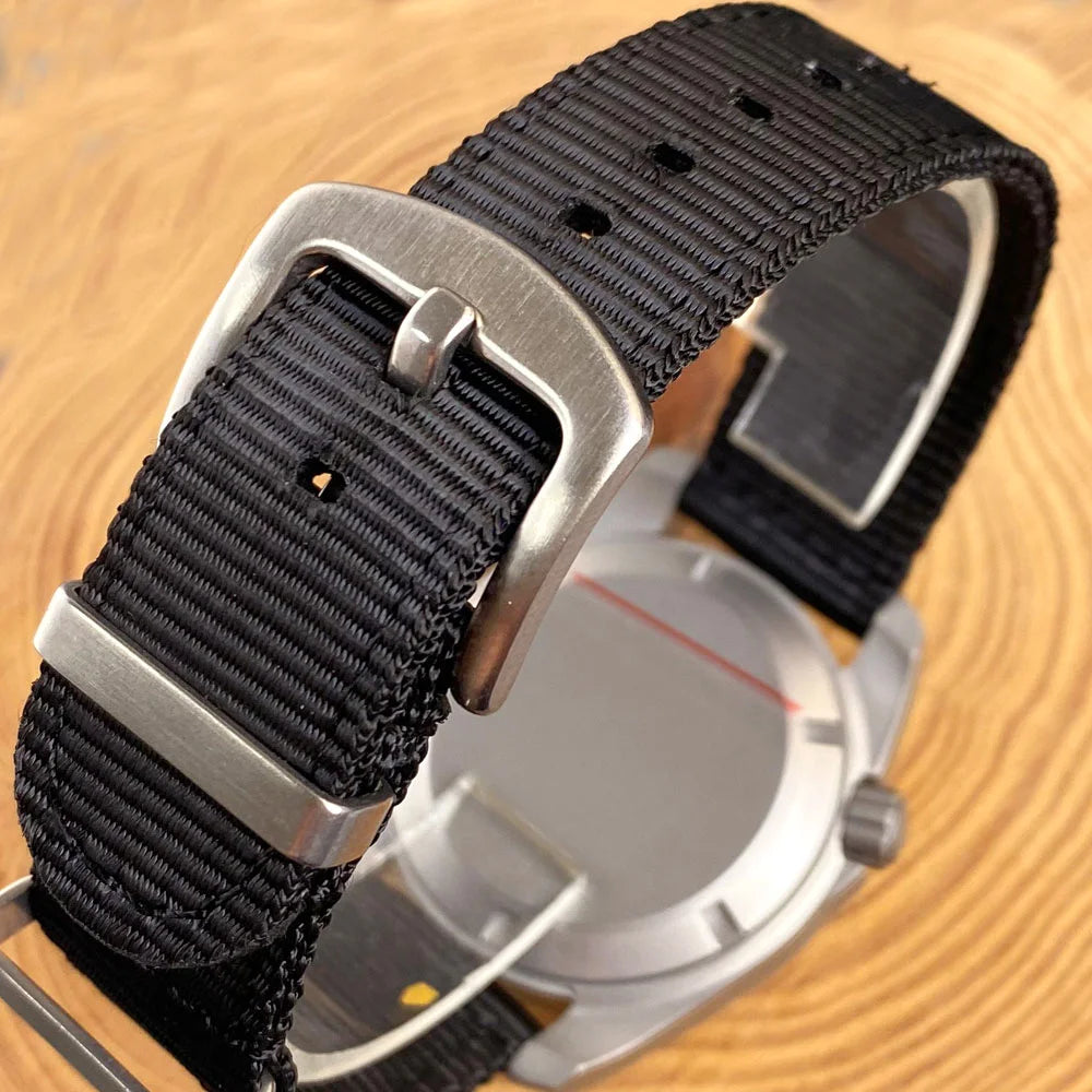 Full Lume Watch Tandorio TD145F Sandblast 40mm Sapphire 20ATM Diver NH ...