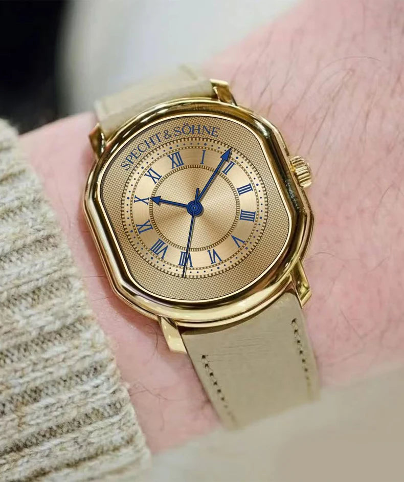 Specht & Söhne 2025 New 35MM Men's Watches Top brand Luxury Vintage Wa ...