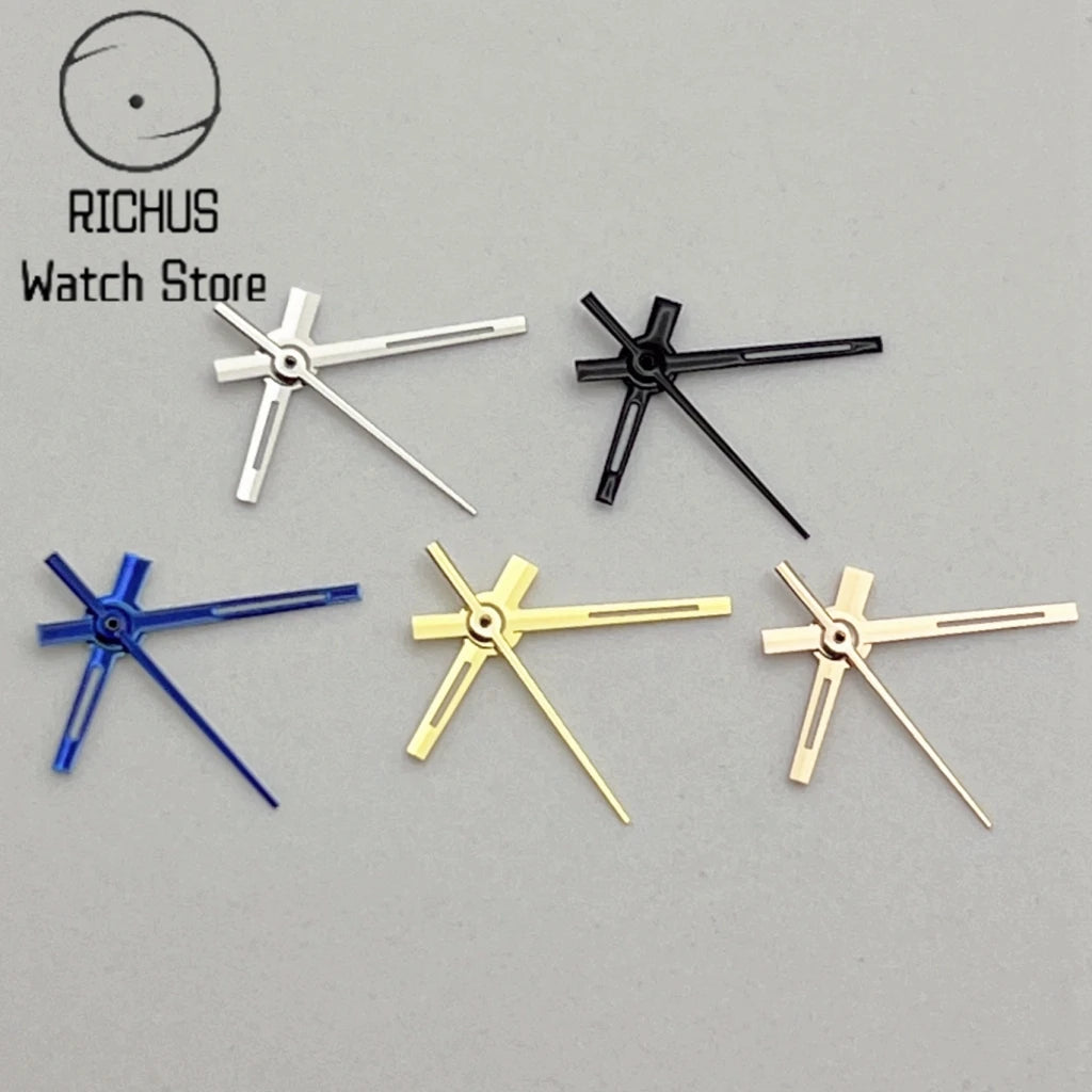 NH05 Hands Silver/Blue/Black/Gold/RoseGold Watch Hands Green Luminous ...