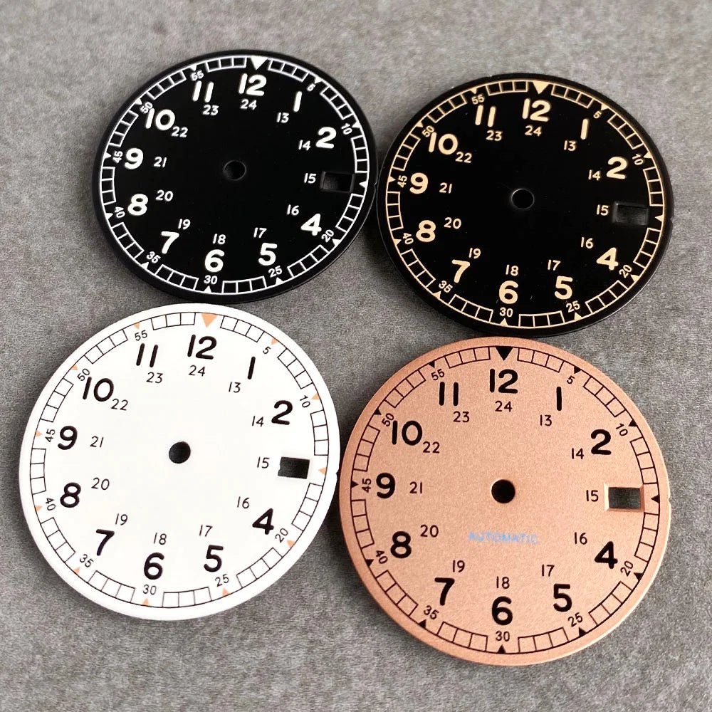 Dial Nologo 29mm for NH35 NH36 3.8/3 Clock Watch Mod Case SK X Mod ...