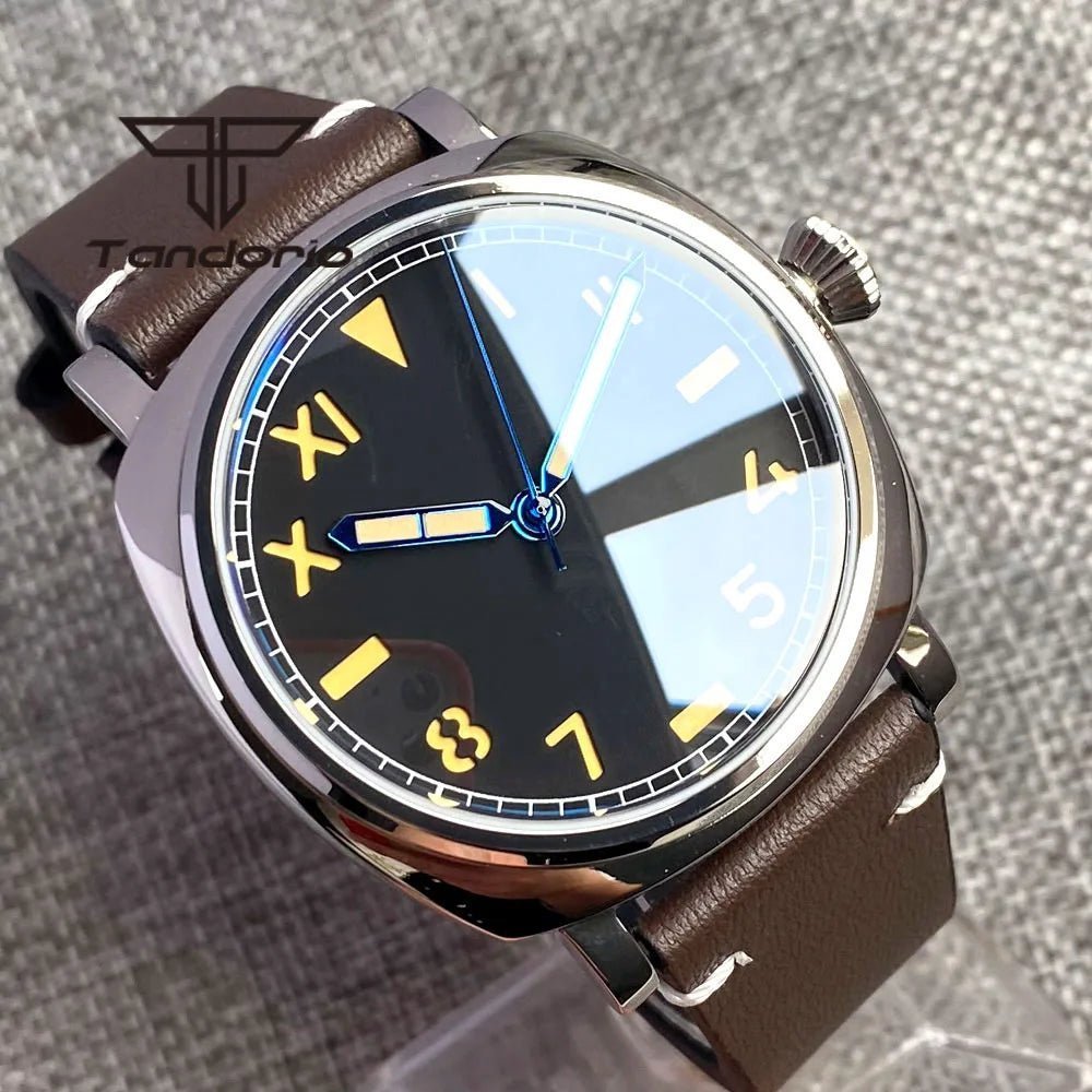 Tandorio Radiomir Homage TD113 42mm NH35A Automatic 20bar Pilot Sapphi ...